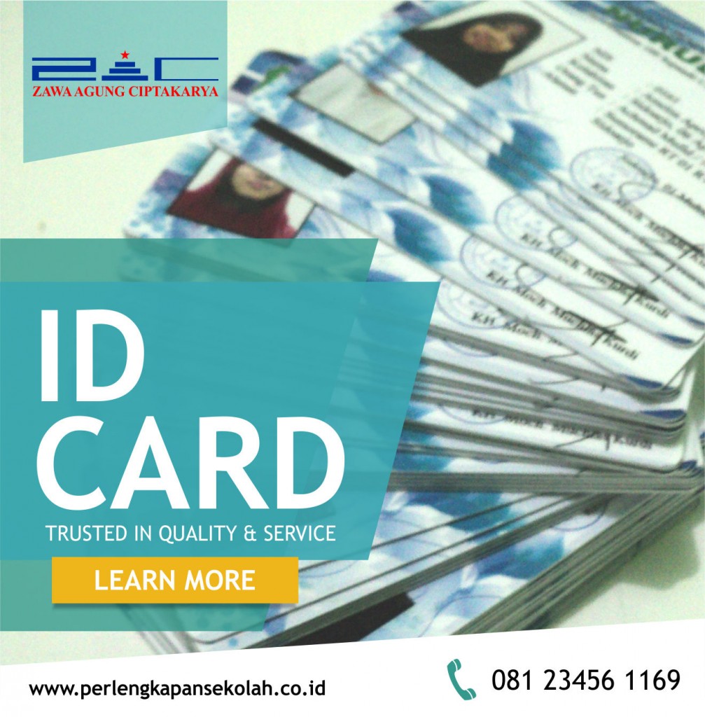 Pesan Percetakan ID CARD – Perlengkapan Sekolah