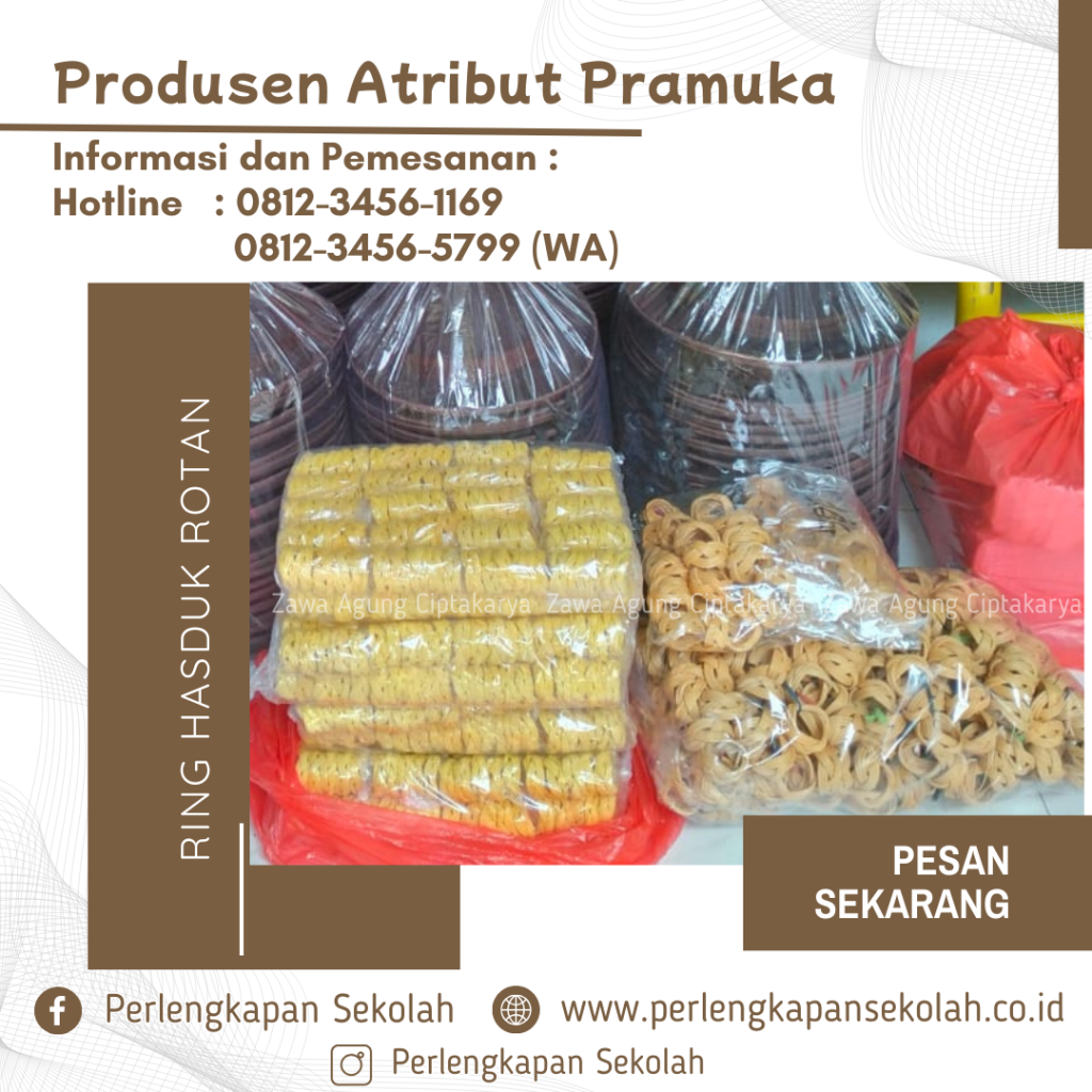 Ring Rotan Pramuka Berkualitas – Perlengkapan Sekolah